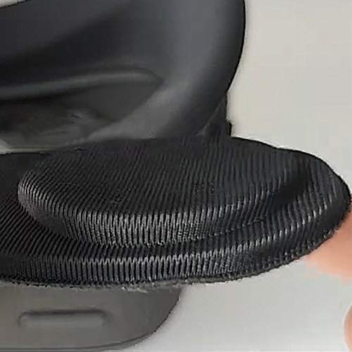KASCLINO Dust Proof VR Lens Cover Protector for Oculus Quest 2, VR Accessories Anti Scratch Lens Protective Cover Cap, Washable Protective Cover(Black)