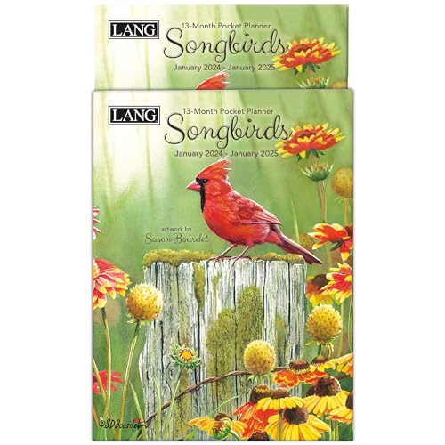 LANG Songbirds™ 2024 Monthly Pocket Planner (24991003167)
