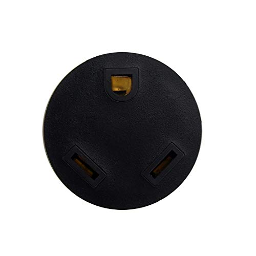 RV 30 AMP 3-Prong Generator Adapter Converter, Nema L5-30P Male to TT-30R Female 30A/ 30A Generator Adapter, L5-30 AMP 3-Prong Plug to TT-30 30 AMP