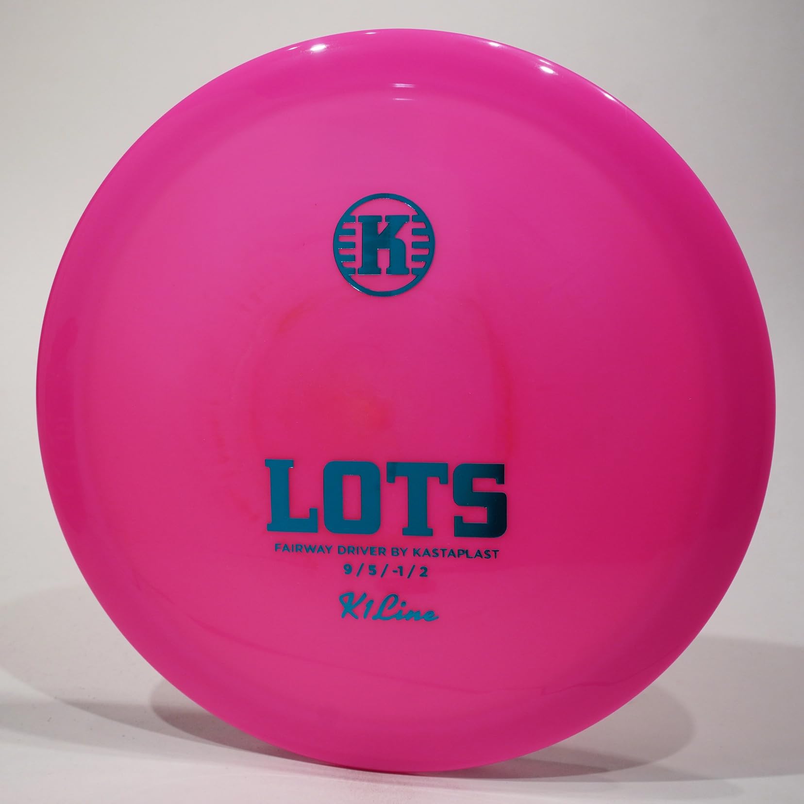 Kastaplast Lots (K1) Fairway Driver Golf Disc, Pick Weight/Color [Stamp & Exact Color May Vary] Pink 160-166 Grams