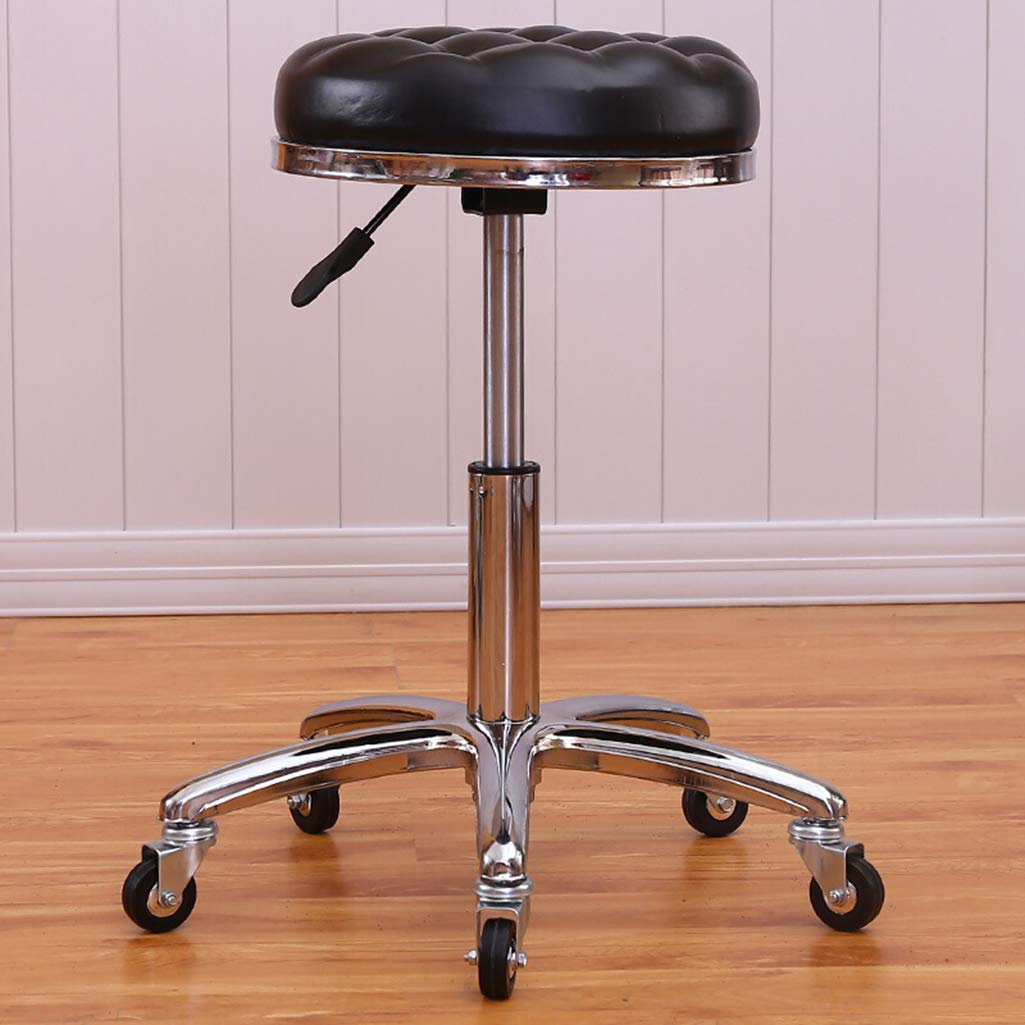 KMMK Home Chair Stool Folding Chair-Bar Stools,Liftable Barstoolsdjustable Height Counter Chair,Leisure Pub Chairsomputer Chair,Home Office Chair