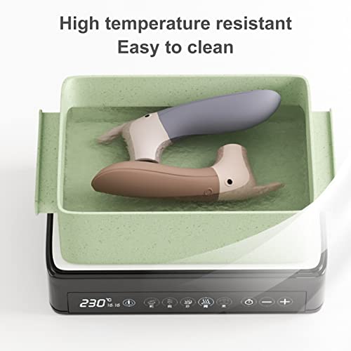 Reheyre Door Handle Covers, Non-Collision Silicone Door Handle Cover Innovative Reusable Baby Door Handle Protector Household Supplies Green