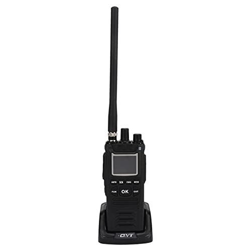 Marine Walkie Talkies, Noise Reduction Handheld Marine Radio with Antenna for Ship Use (US Plug)