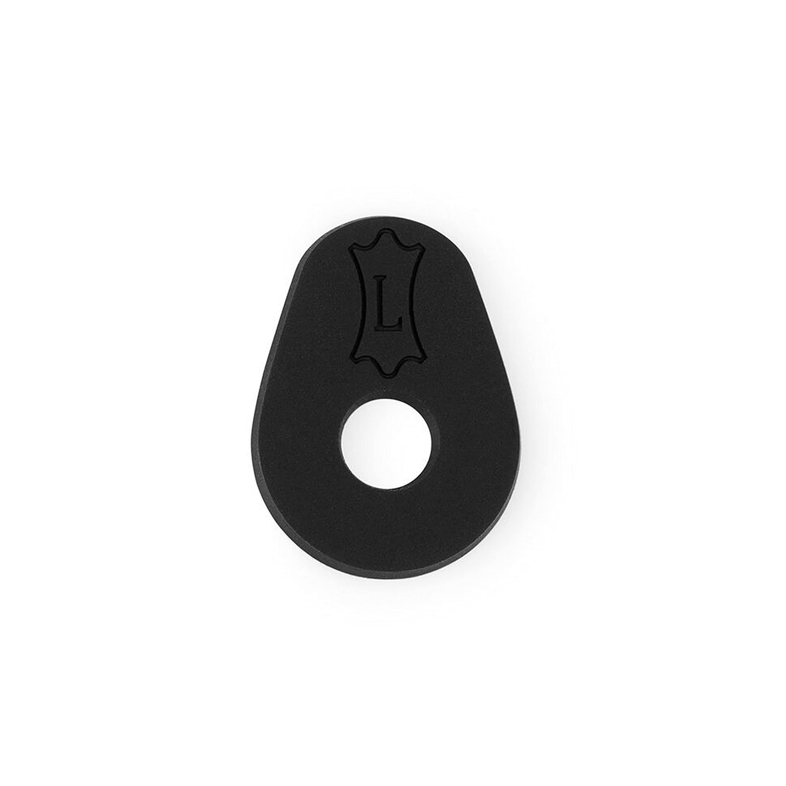 Levy's Leathers Black Stretchy Rubber Guitar Strap Locks 4 Pack (LVY-RINGBLOCK-BK)