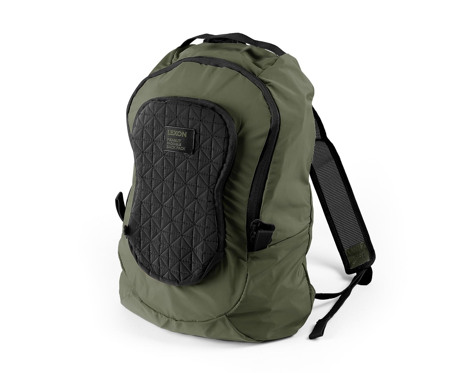 Lexon Peanut Foldable Light Weight Backpack (Gun Metal)