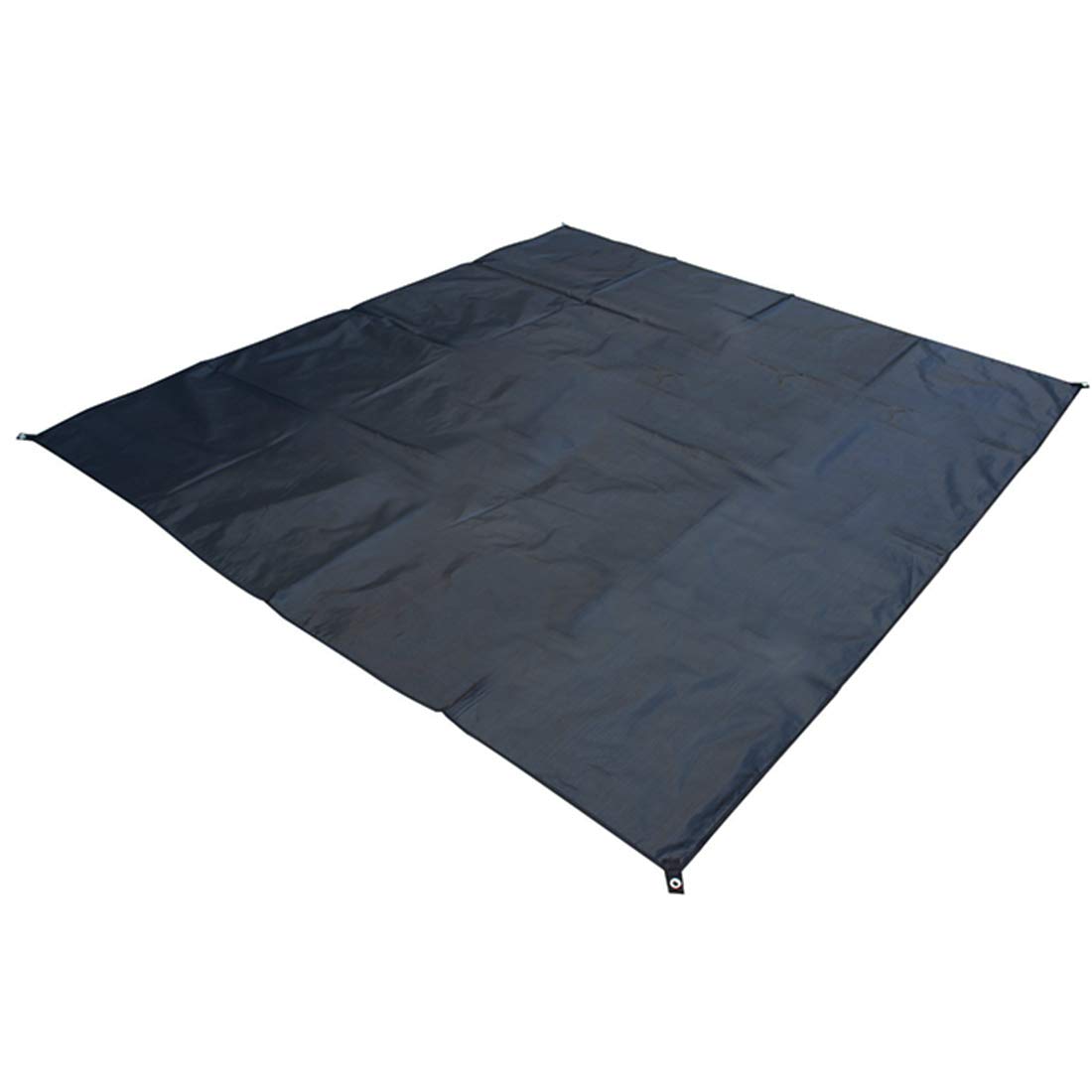 KRATARC Outdoor Beach Mat Blanket Picnic mat Water-Resistant Tarp (Black, 82" x 118")