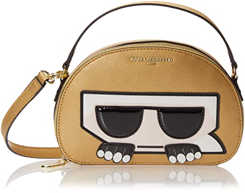 Karl Lagerfeld Paris Legacy Maybelle Crossbody, Gold