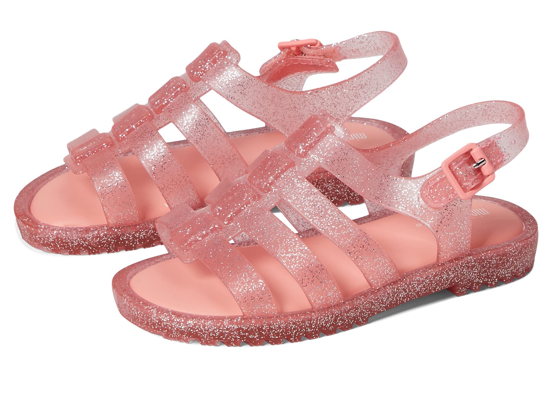 mini melissa Baby Girl's Flox (Toddler) Clear Pink 7 Toddler M