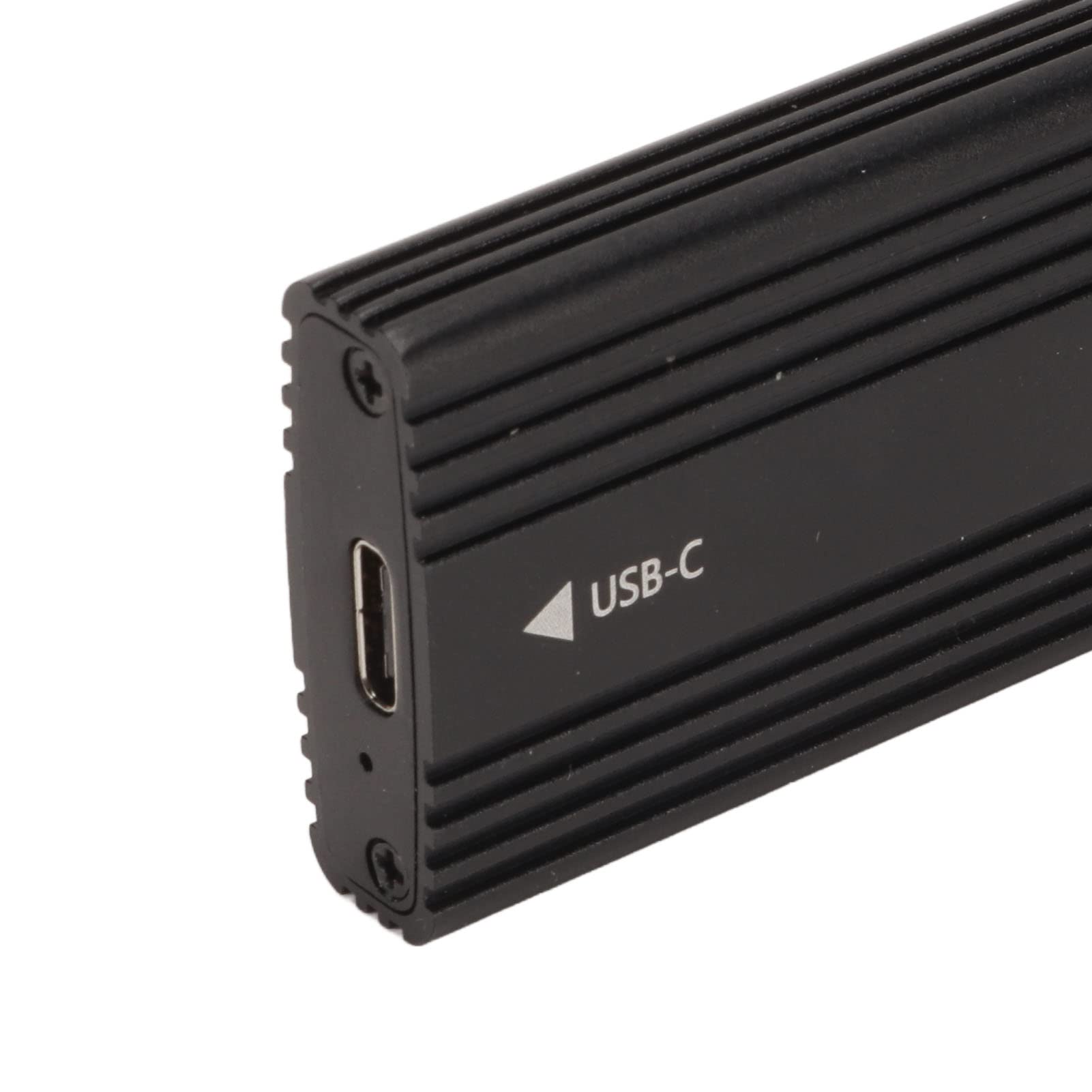 SSD Enclosure, SSD Case Efficient Heat Dissipation High Speed 10Gbps for Laptop