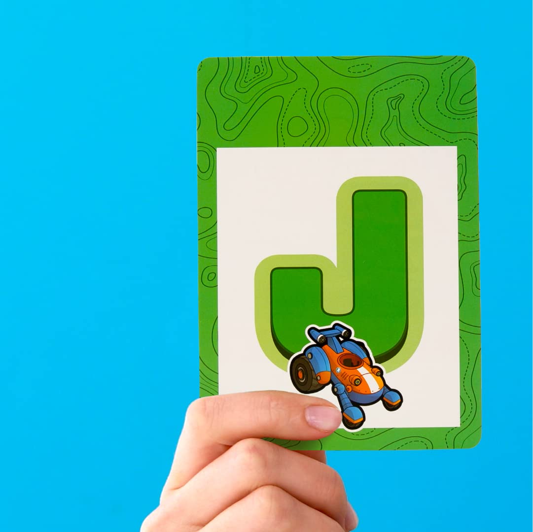 Mighty Mojo Octonauts Kids Classic Flash Cards Set β Learn Alphabet and Numbers - Fun Educational Game for Boys and Girls - Octonauts Party Game Toys - Family Game Night β Learning Edition