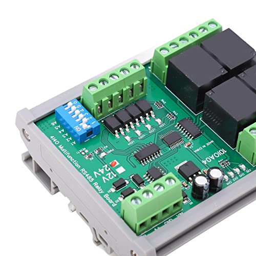 Relay Module 24V 64 Devices Parallel Connect RS485 Relay Module 9600BPS Default Baud Rate for Home Improvement