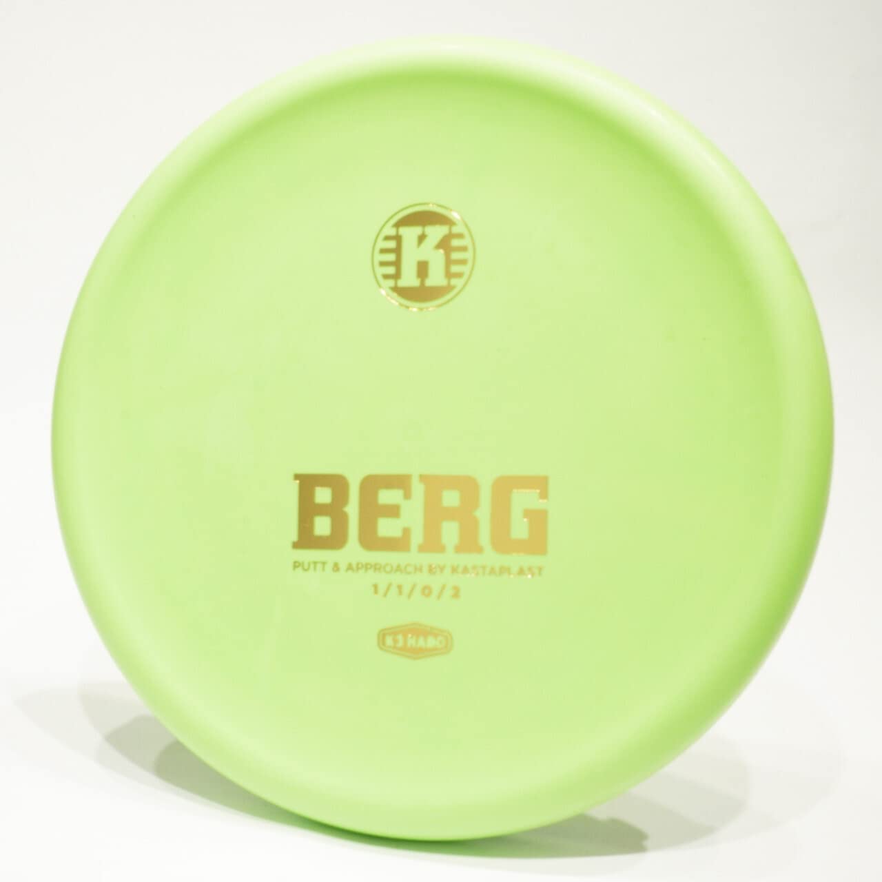 Kastaplast Berg (K3 Hard) Putter Golf Disc, Pick Weight/Color [Stamp & Exact Color May Vary] Orange 170-172 Grams