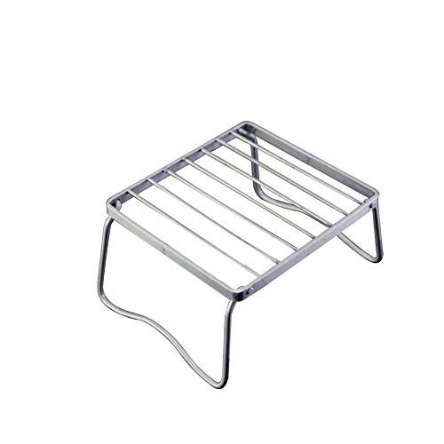 HALOU Family Party Barbecue Grill Outdoor Stainless Steel Portable Folding Barbecue Grill Garden Rack Lightweight Kitchen Tools