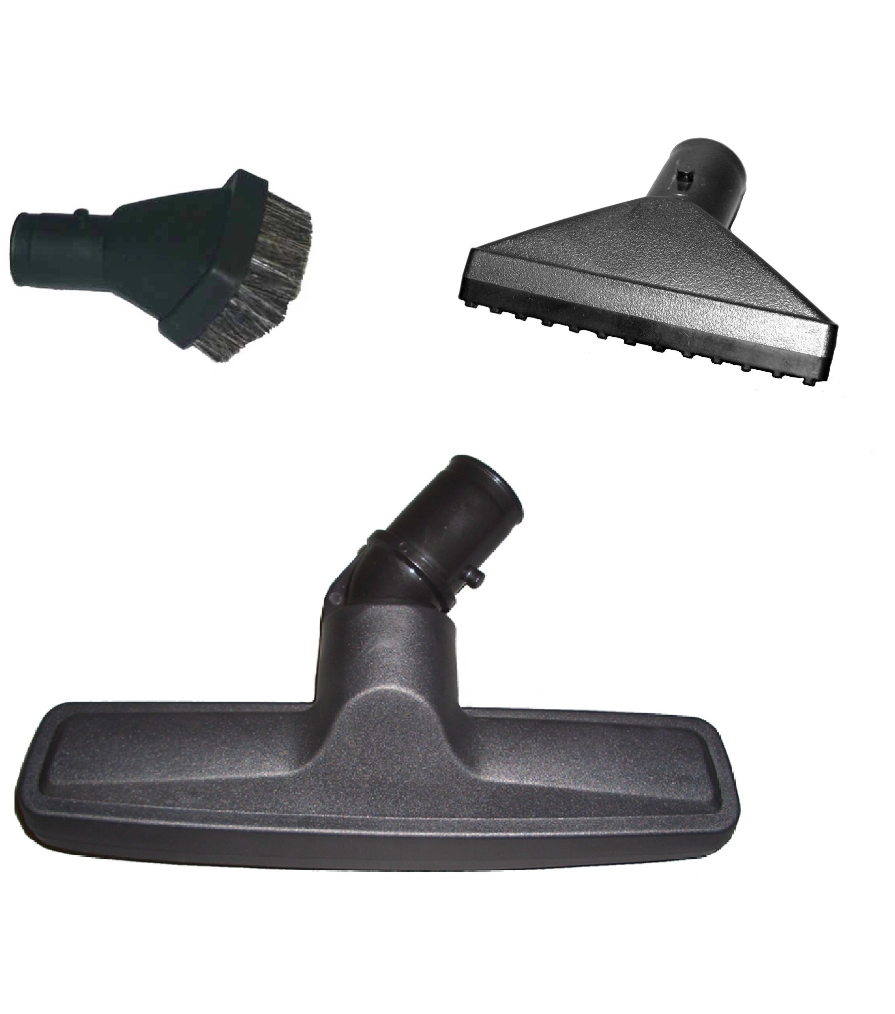 Hoover Canister 3 Piece Attachment Kit w/ Knob Style, Includes 1 Hoover Floor Brush, 1 Hoover Upholstery Tool, 1 Hoover Dusting Brush