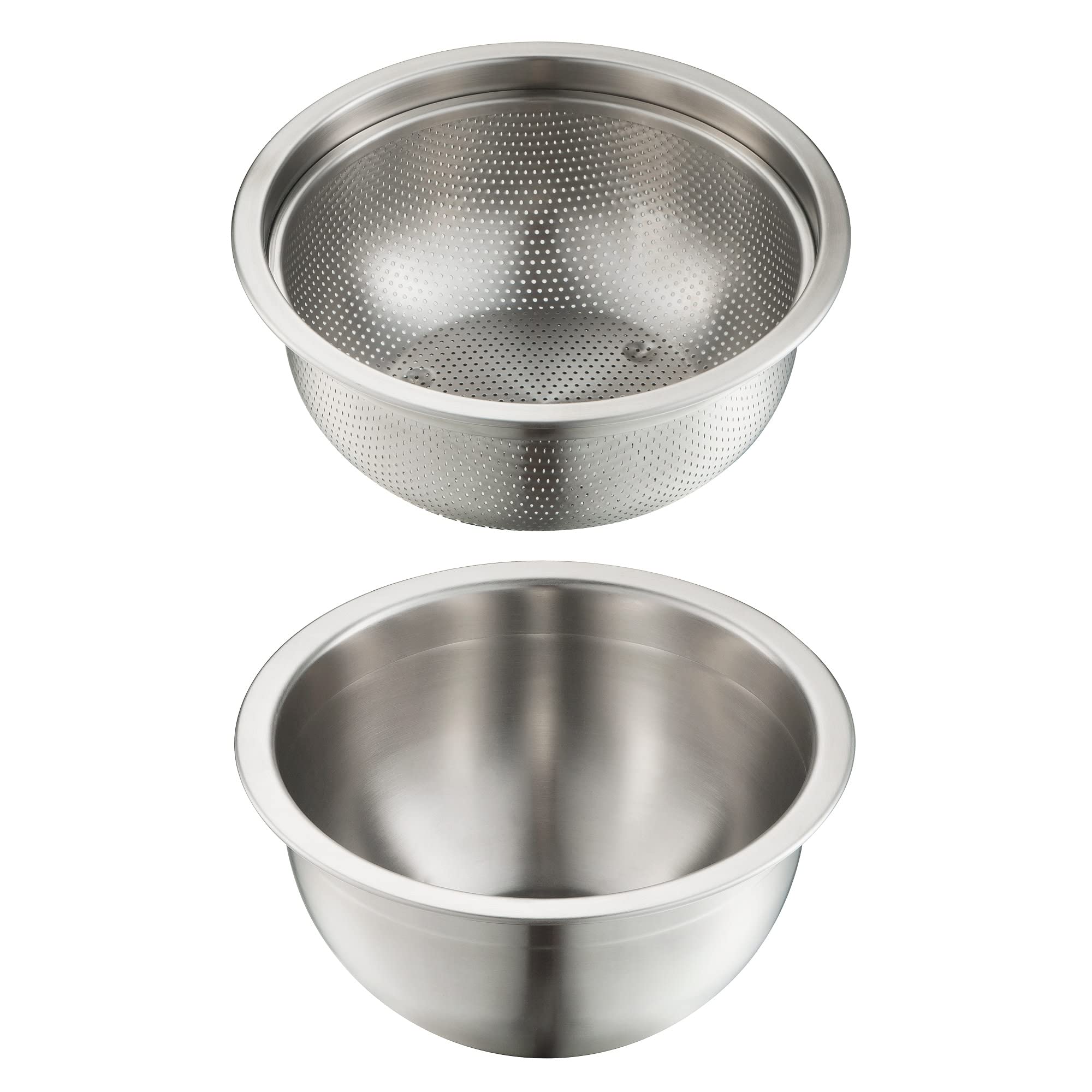 KRAUS Kore Serving Board Set with Mixing Bowl and Colander for Workstation Kitchen Sink, KAC-1005BB