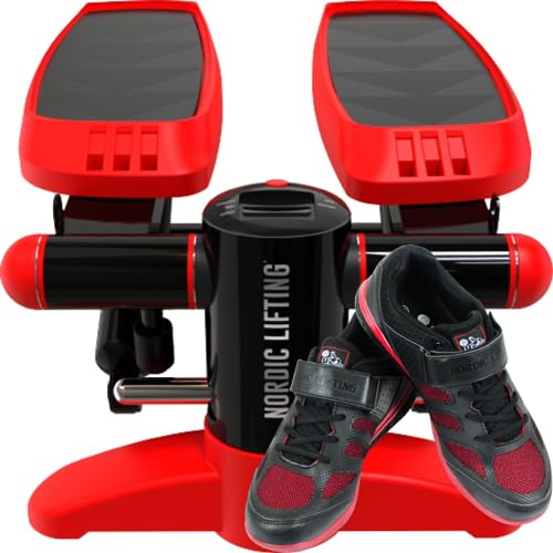 Mini Stepper - Red Bundle with Shoes Venja Size 10 - Black Red