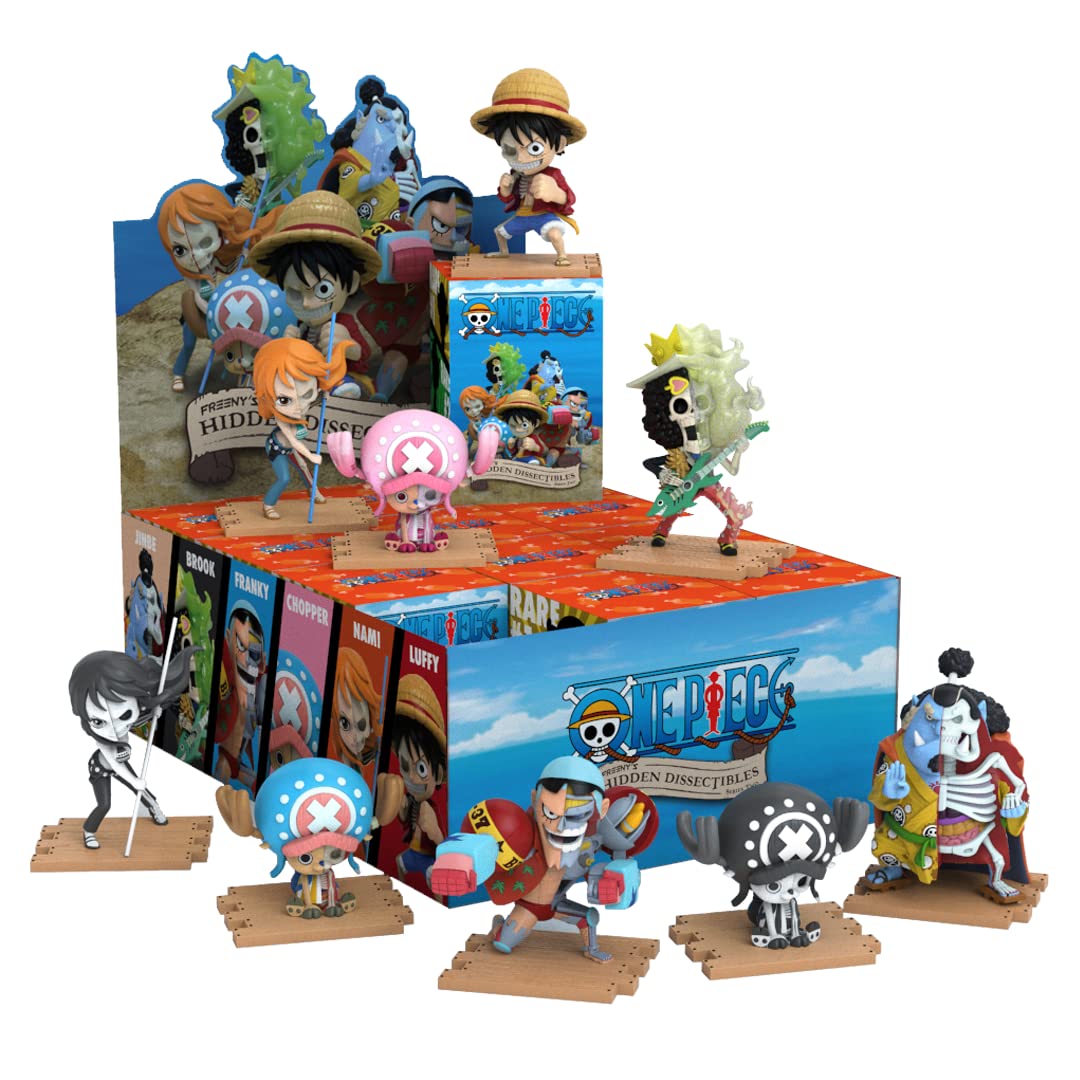 Mighty Jaxx Freeny's Hidden Dissectibles: One Piece (Series 2) Art Collectibles| Single Box | Multicolor| 4" Vinyl Art Toy Blindbox