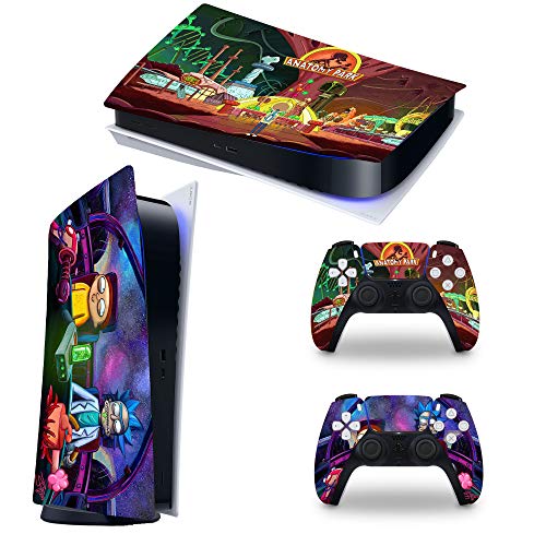 Kind Scientist - PS5 Standard Edition Skin Console and 2 Controller, Vinyl Decal Sticker Full Cover Protective
