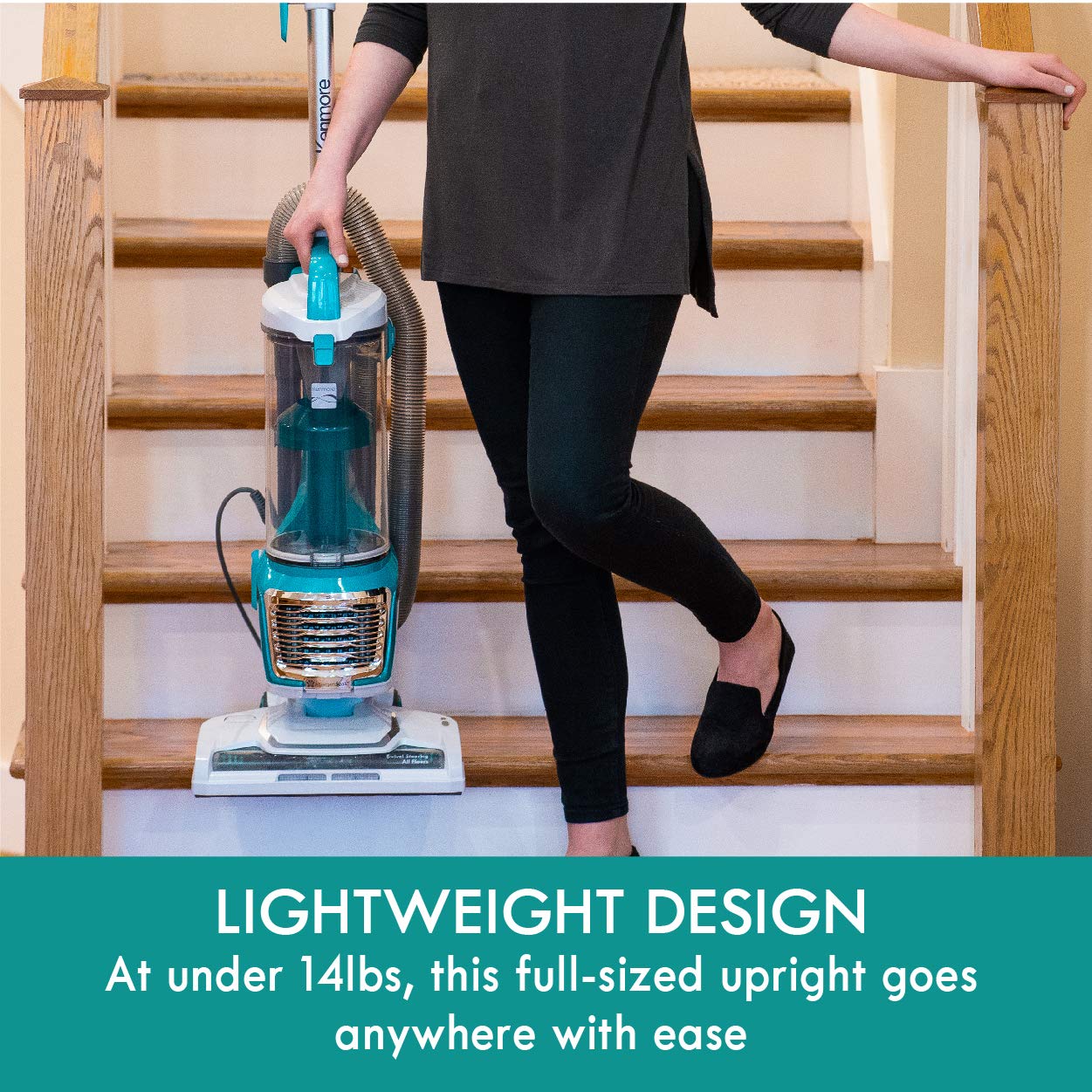 Kenmore AllergenSeal Bagless Upright Vacuum, Green