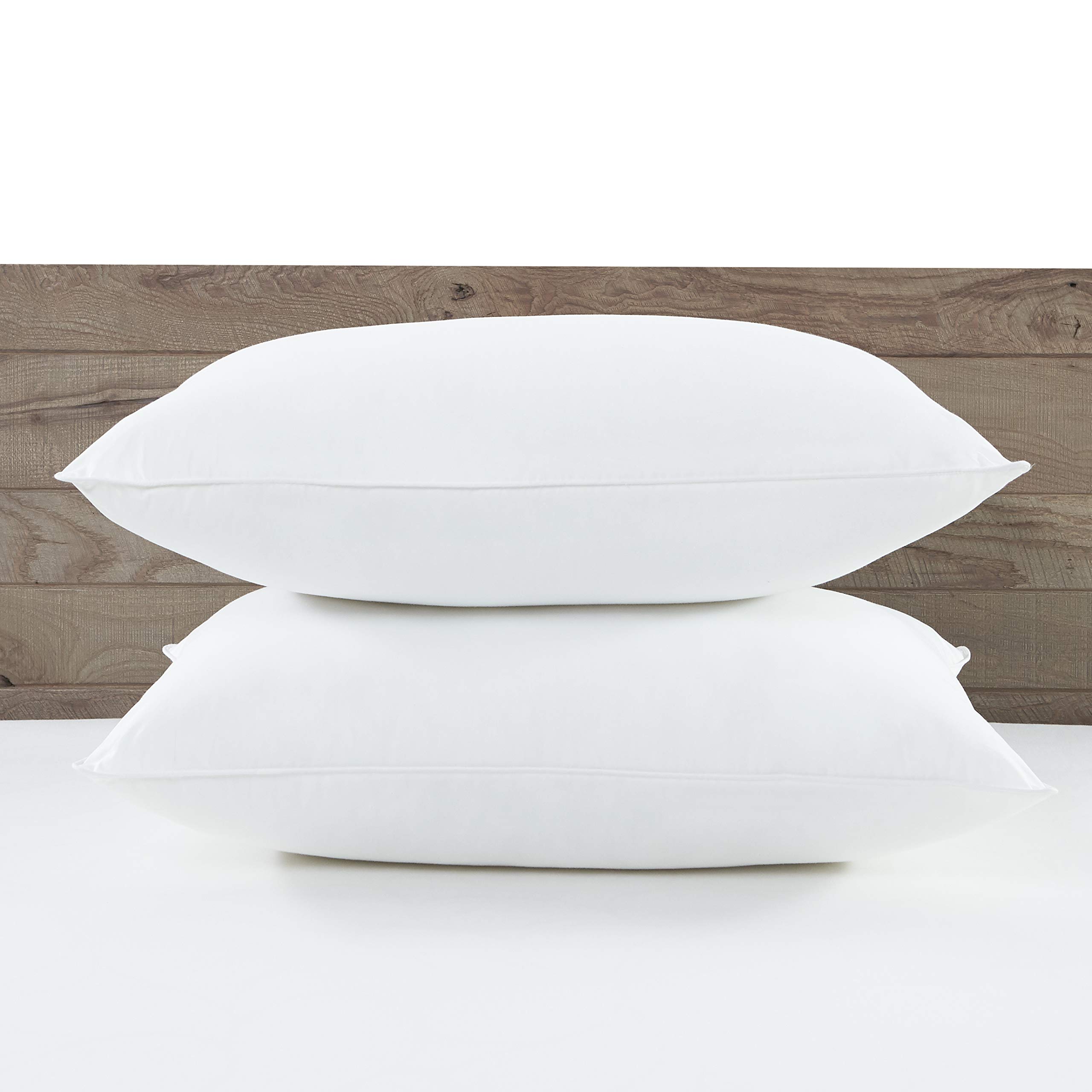 I AM A Stomach Sleeper, Set of 2 Pillow, Jumbo, White 2 Piece