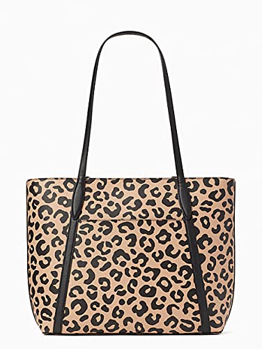 Kate Spade New York Cara Graphic Leopard Large Tote Women's Leather Handbag
