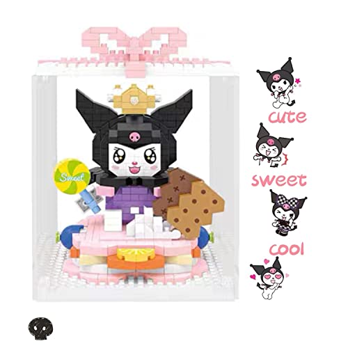 Micro Cartoon Building Blocks Building Toys Mini Building 3D Toy Pet Blocks Kit for Teens and Adults Dust-Proof Included (Little Devil)