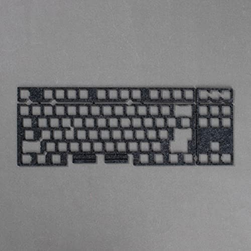 mintcaps Keyboard Sound Dampening Foam Silencers Gasket Keyboard Switches Dampener Foam Pad for Mechanical Keyboard(87 Layout)