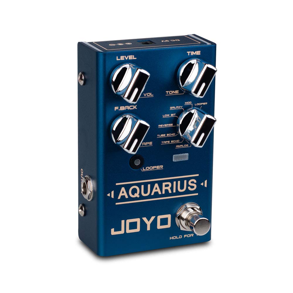 JOYO R-07 AQUARIUS Delay Looper Electric Guitar Effect Pedal