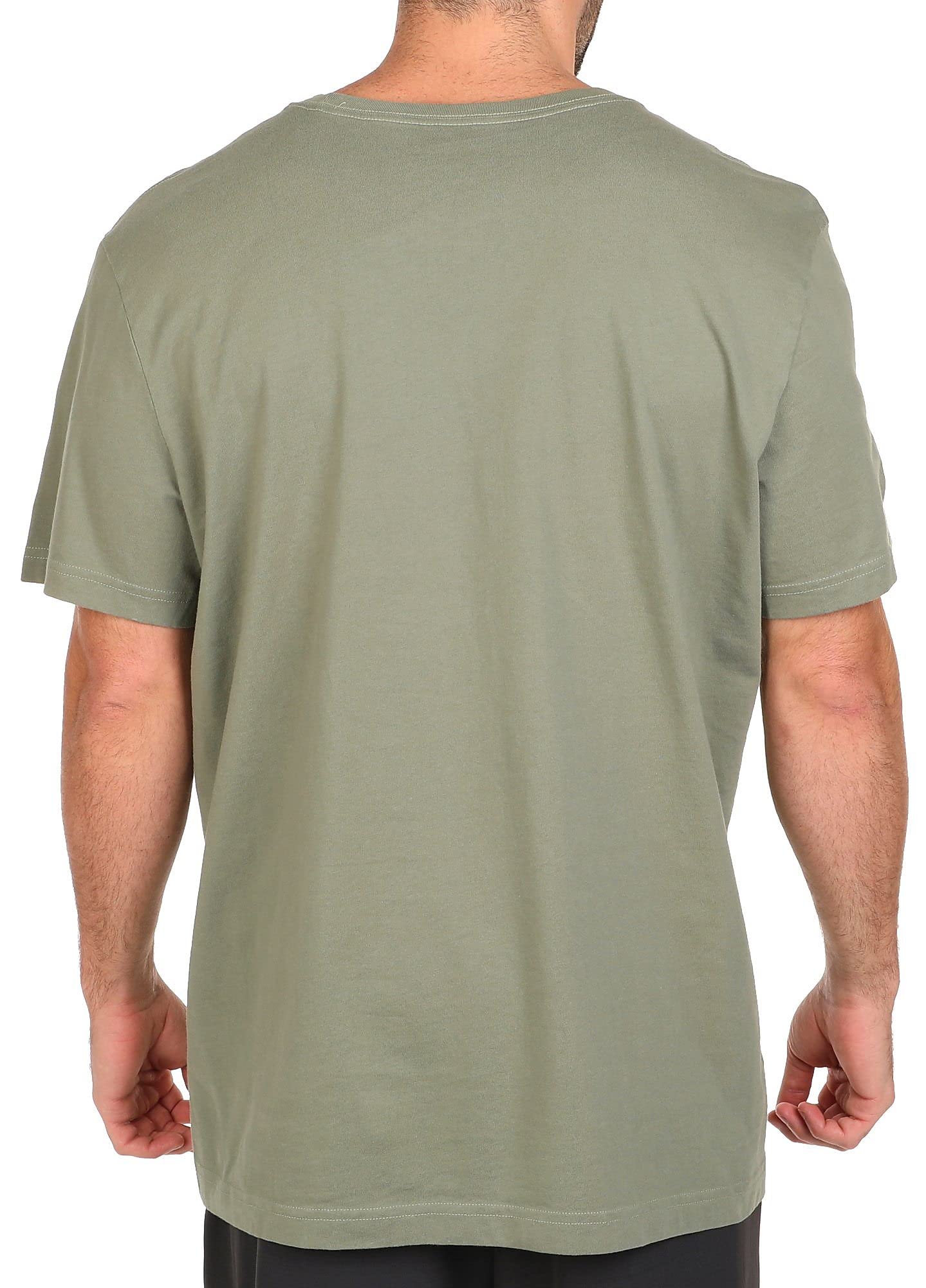 Life is Good Mens Rocket Dog Golf T-Shirt Large Green