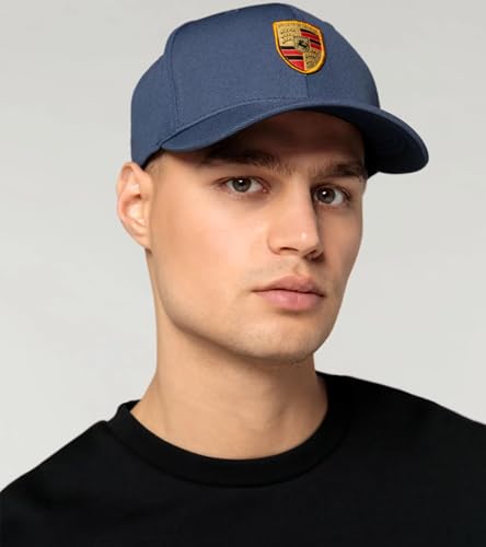Porsche Porshce Blue Flexfit Baseball Cap