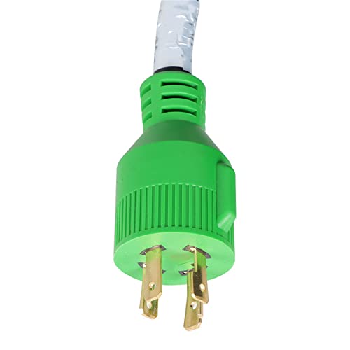 labwork 30A 15 Feet Generator Extension Cord L14-30P to L14-30R 125/250V Up to 7500W 10 Gauge SJTW Generator Cord 4 Prong