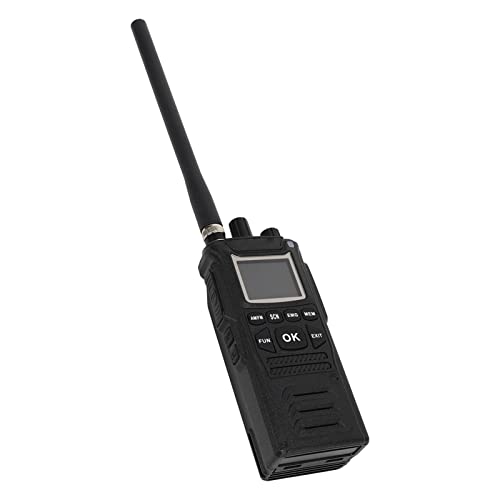 Marine Walkie Talkies, Noise Reduction Handheld Marine Radio with Antenna for Ship Use (US Plug)