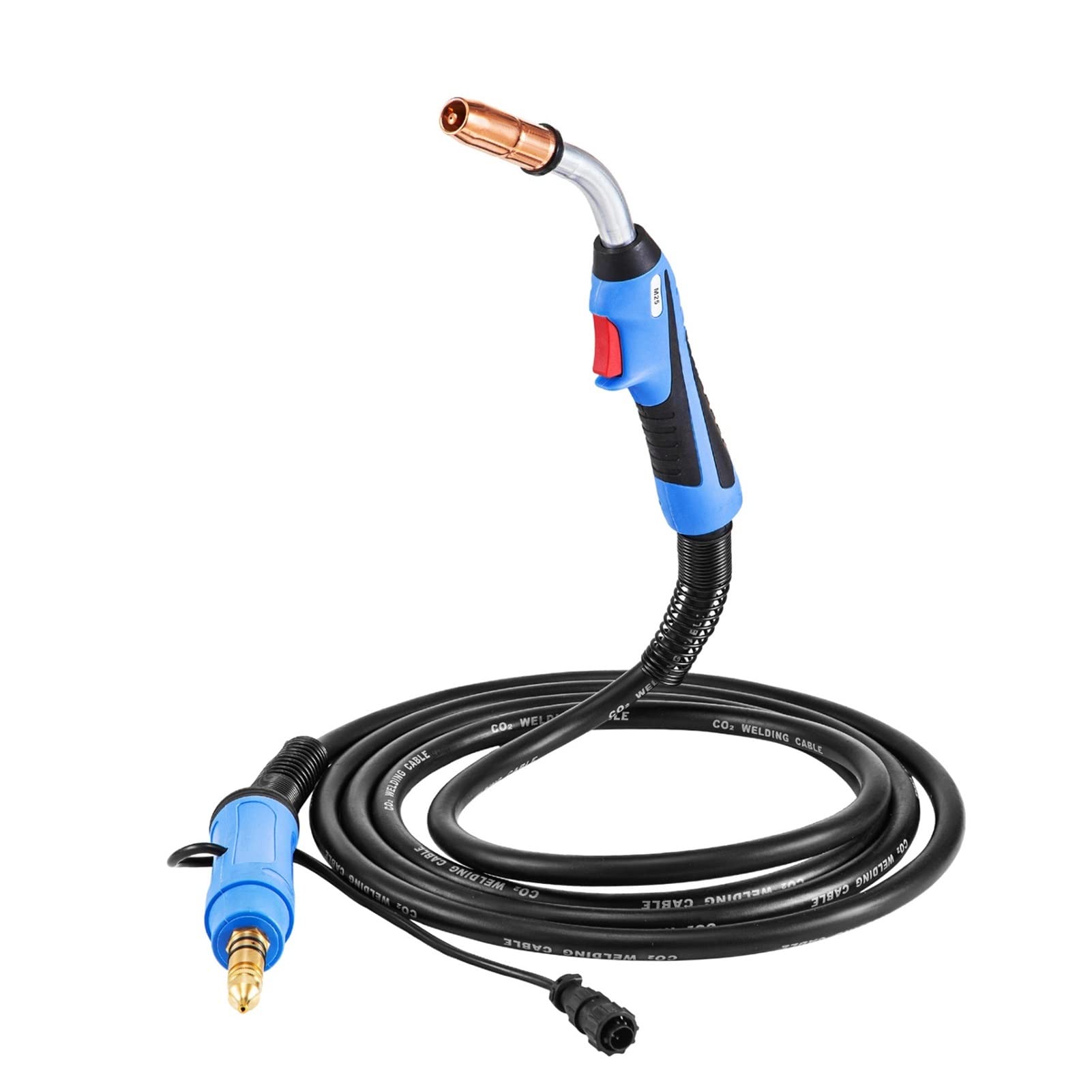 MIG Welding Gun Miller 250A Air Cooled Gas Burner Torch 4.6M Cable Welding Equipment Replacement for GA-20C GA-21C M-25 (Length : 4.6M, Welding Diameter : 2.5mm)