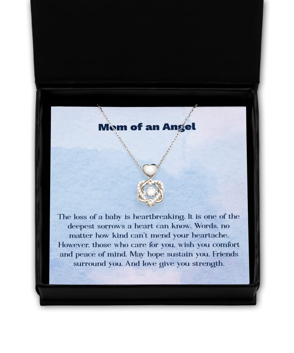 Miscarriage Gifts for Mothers 925 Sterling Silver Necklace, Baby Loss Gift for Mothers, Miscarriage Necklace, Ectopic Pregnancy