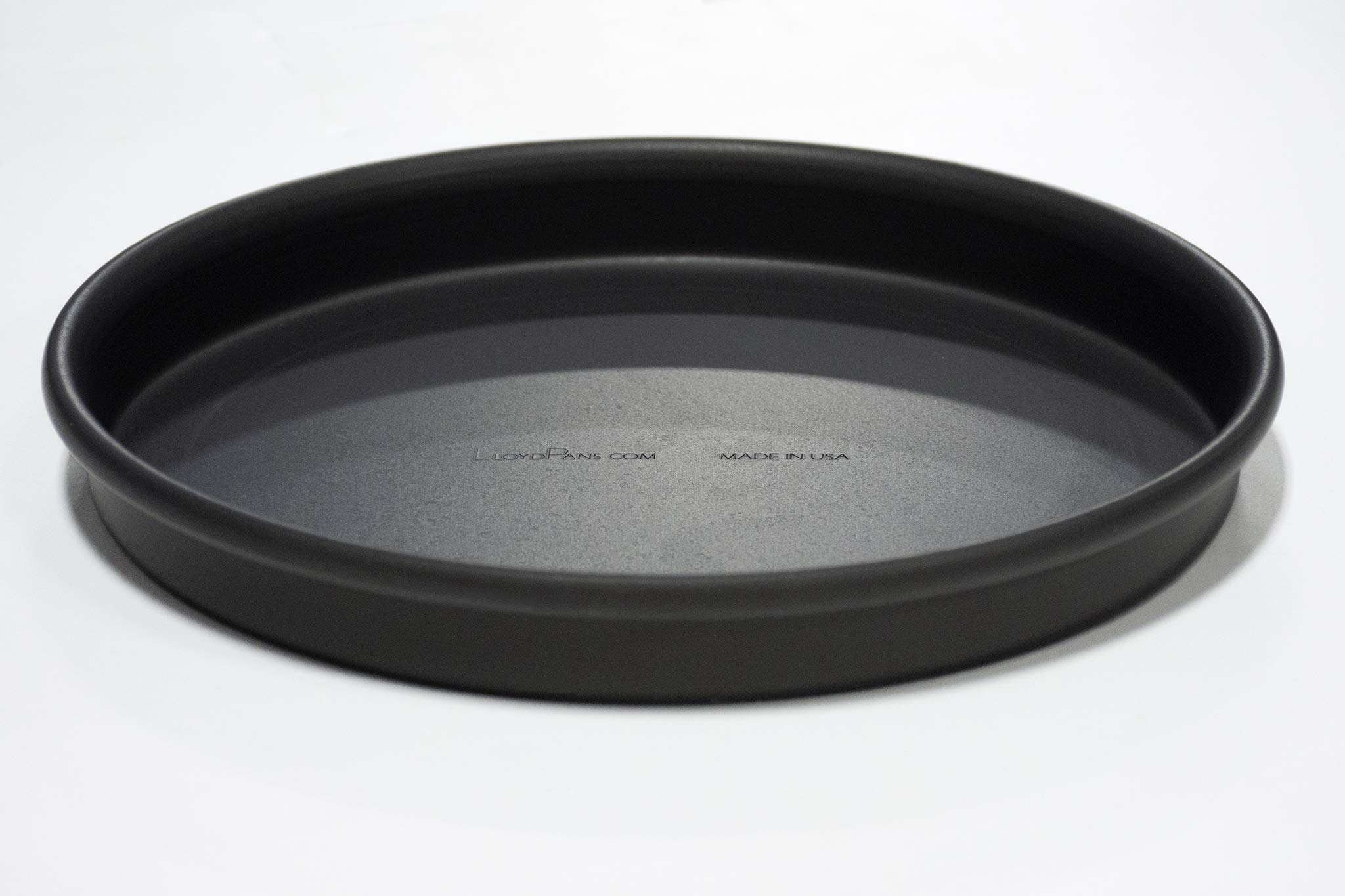 LloydPans Straight Sided Pizza Pan, Pre-seasoned PSTK (1, 10 inch)
