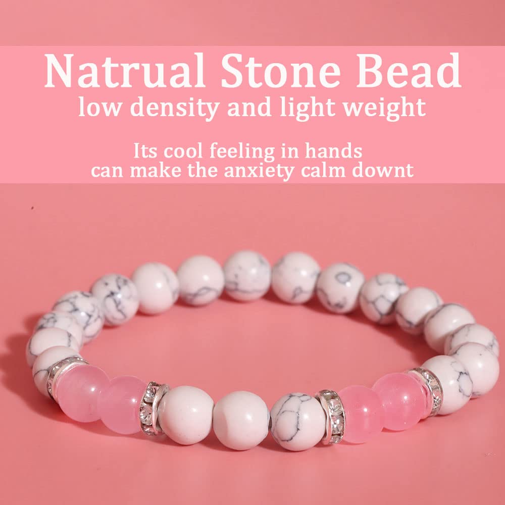 MAOFAED Duck Gift Duck Gemstone Beaded Healing Bracelet Don’t Forget How Ducking Amazing You Are (ducking amazing bead)
