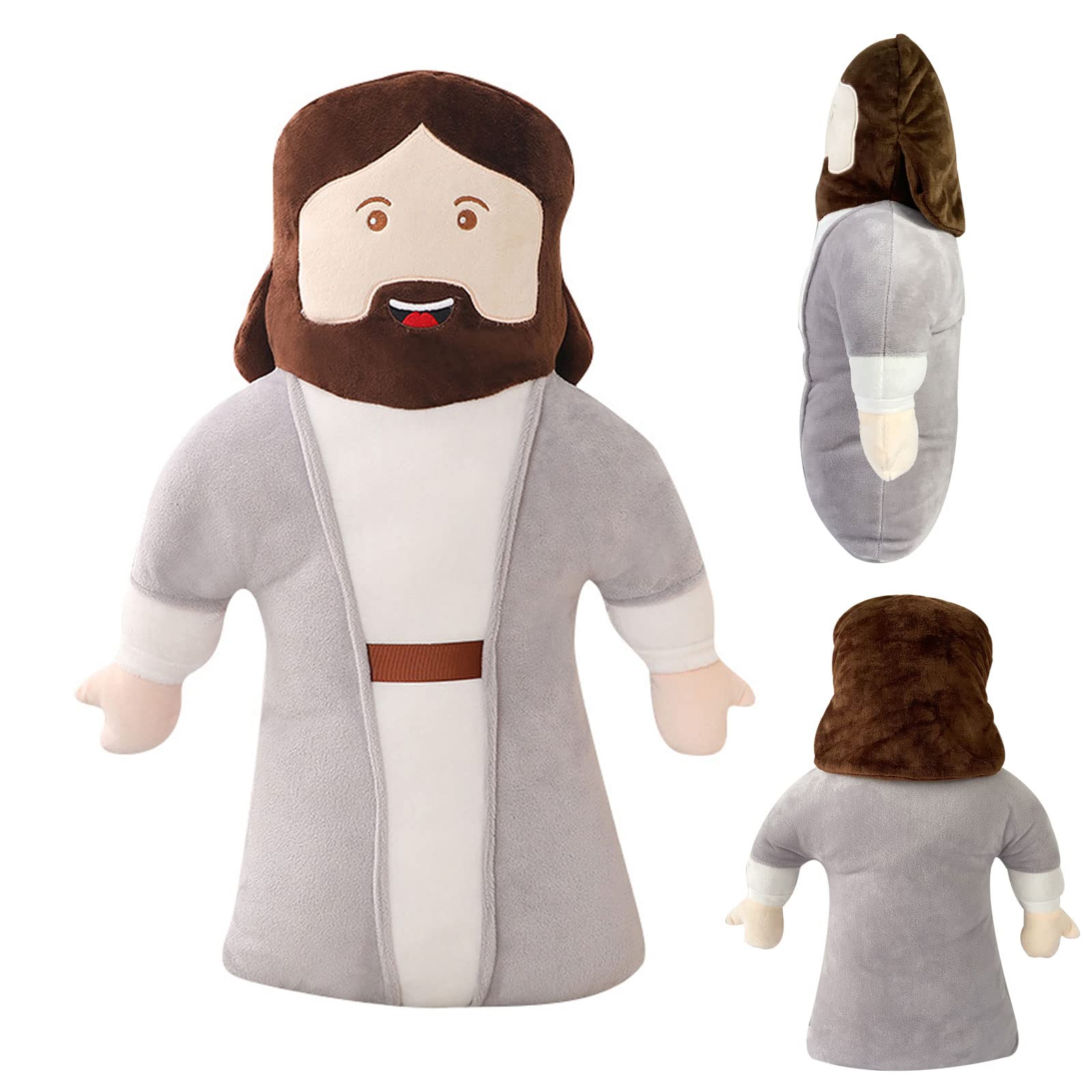 Ponjauk 20" Jesus Plush Toy - Classic Christ Stuffed Doll - Religious Home Christmas Decoration (50cm)