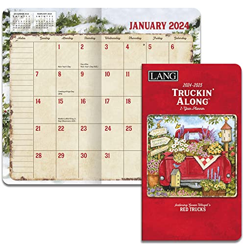 LANG Truckin' Along 2024 Two Year Planner (24991071110)