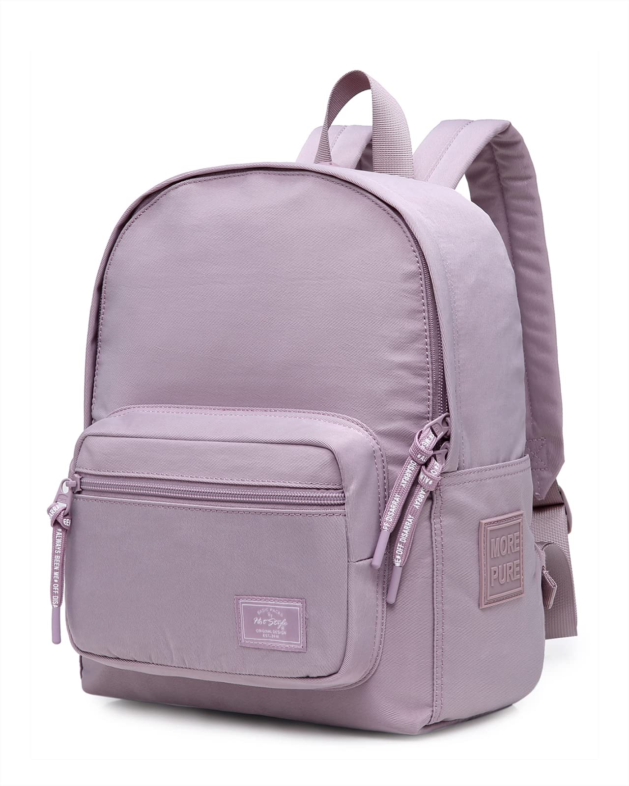 HotStyle MOREPURE 225s Small Backpack Purse for Women & Girls, Cute for Work Travel Everyday, Lavender