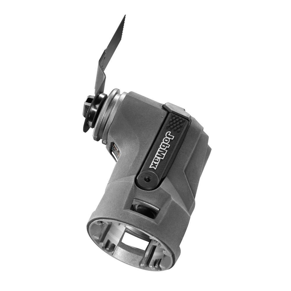 Ridgid R28602 JobMax 4 Amp Corded Multi Tool with Replaceable Heads (Sander Head, Sanding Pads, Crescent Saw and 1 1/8β Wood Cutting Blade Included) (RENEWED)