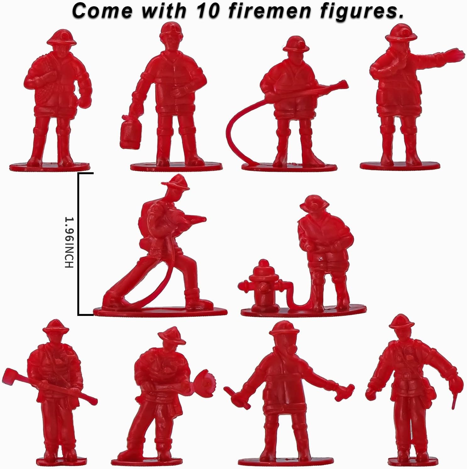 MISTBUY Fire Truck Building Toys Set