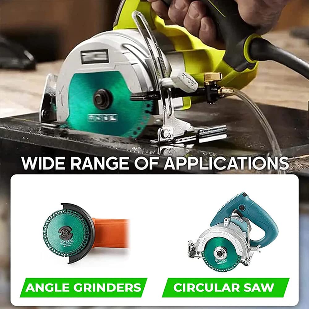 Indestructible Disc for Grinder, Indestructible Cutting Disc, Indestructible Disc for Angle Grinder, 4" x 1/25" x 4/5β Cut Off Wheels, Indestructible Disc 2.0 - Cut Everything in Seconds (5 Pack)