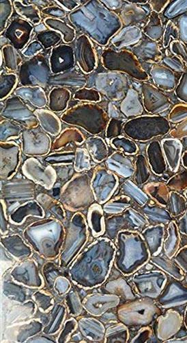 Mix Multi Colour Agate Rectangular 48" x 30" Inch Table Top, Center Table Top, Coffee Table Top, Patio Table Top, Hallway Table Top, Living Room Furniture, Piece Of Conversation