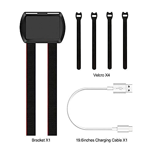 MASiKEN Battery Pack with Head Strap for Oculus Quest 2, Accessories Battery Pack Holder and Elite Strap Compatible Most PowerBank, Counter Balance Enhance Comfort, Extend Game Times (Black Kits)