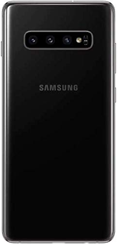 Samsung Galaxy S10+ Factory Unlocked Android Cell Phone | US Version | 512GB of Storage | Fingerprint ID and Facial Recognition | Long-Lasting Battery | Ceramic Black (SM-G975UCKEXAA)