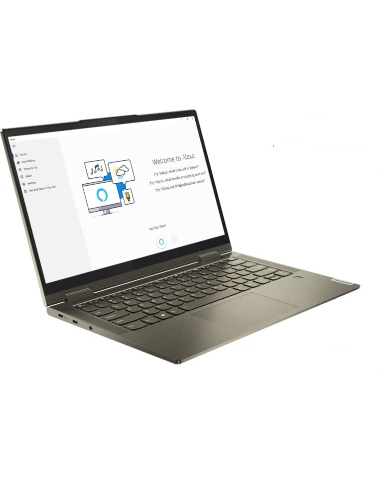 Lenovo Yoga 7i 14 2-in-1 Laptop 14" FHD IPS Touchscreen (300 nits) 11th Gen Intel 4-Core i5-1135G7 12GB RAM 1TB SSD Backlit Fingerprint Thunderbolt USB4 Dolby Win11 + USB-C Adapter