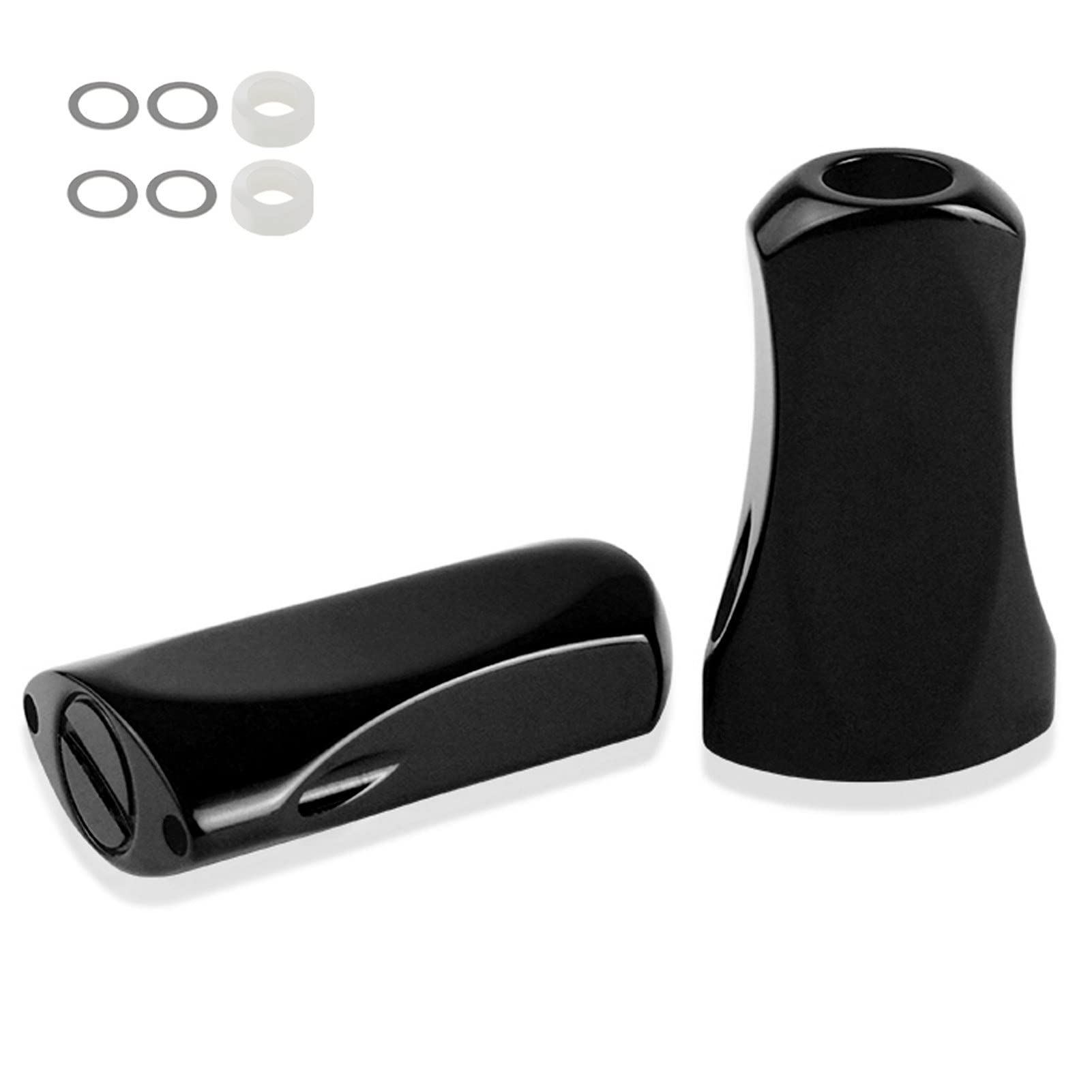 MengK 2pcs Fishing Reel Handle Knobs Aluminium Alloy Baitcasting Reel Knob Replacement Fishing Vessel Accessory Ultralight Fishing Tackle Tools