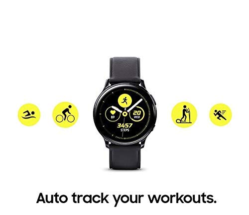 Samsung Galaxy Watch Active2 (44mm), Heart Rate Monitor, Silver (LTE Unlocked) - SM-R825USSAXAR (US Version & Warranty) (Renewed)