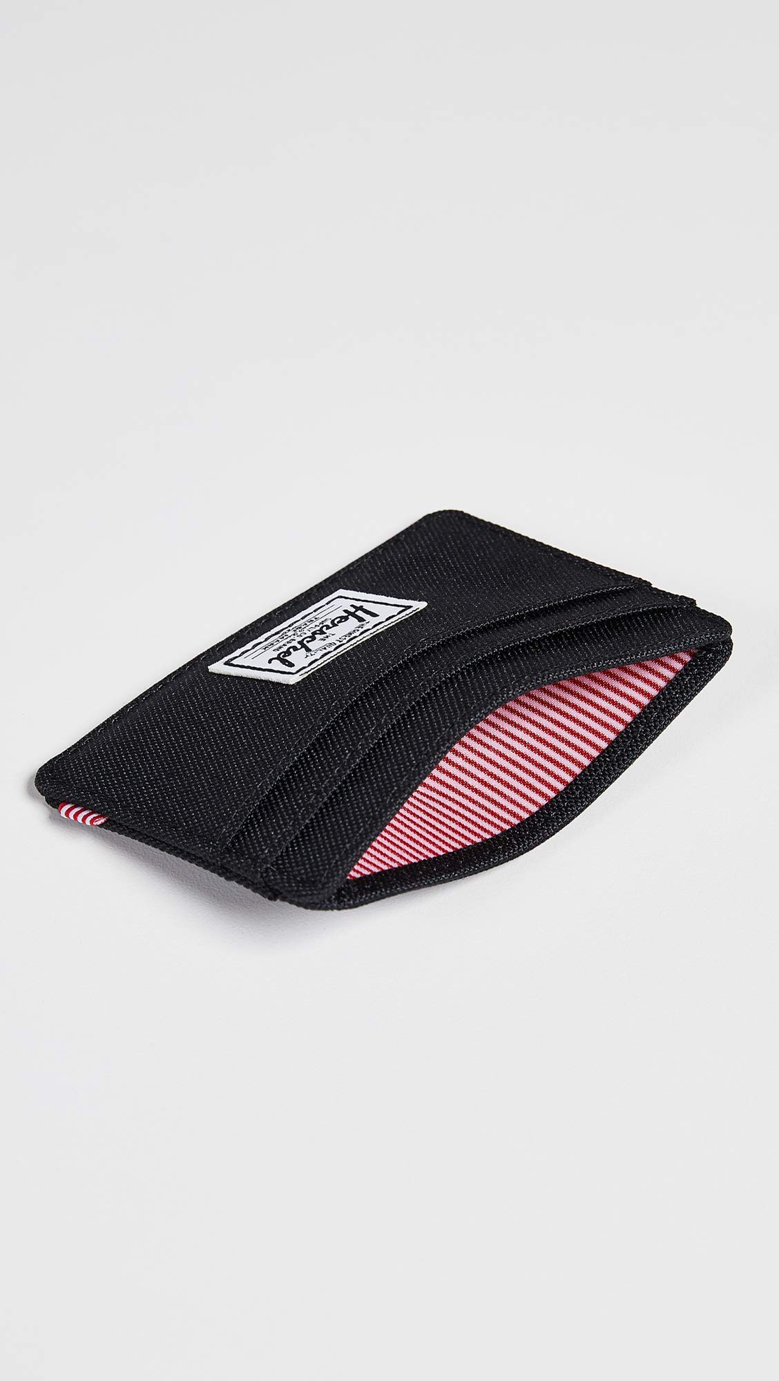 Herschel mens Charlie Rfid Card Case Wallet, black, One Size US