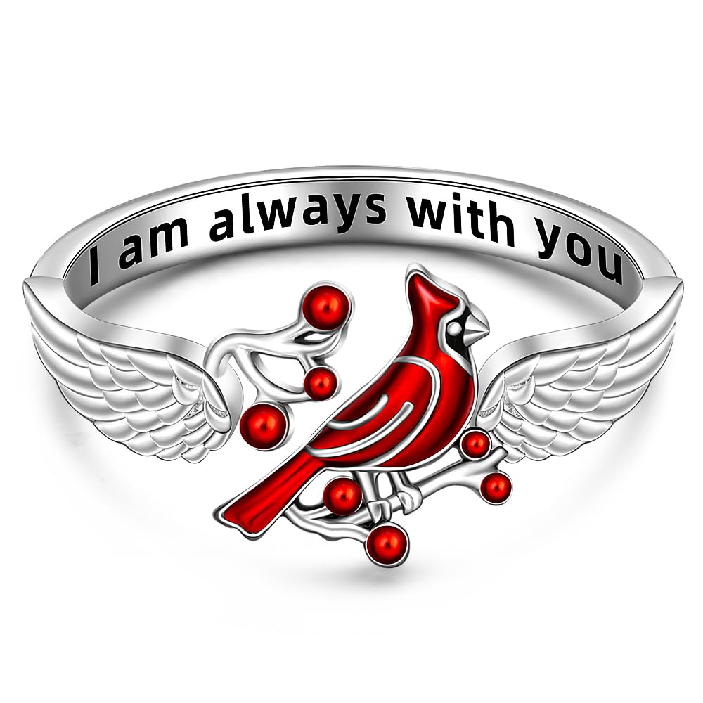LOVGIFSET Purity Ring True Love Waits Ring Cross Rings for Women Love Purity Sterling Silver Cross Infinity Size 6